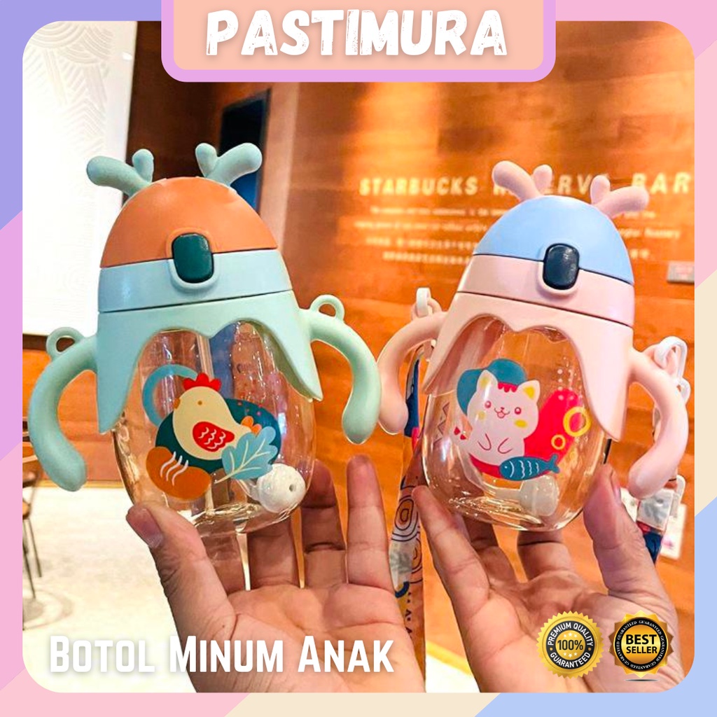 Jual [PSM] Botol Minum Anak Sedotan Lucu Botol Minum Bayi Training Cup ...