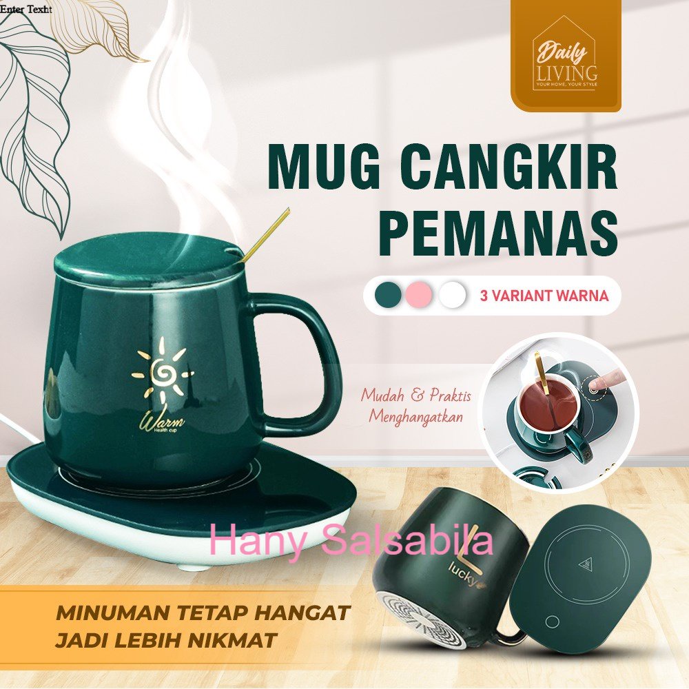 Jual Electric Mug Warmer Daily Living Mug Pemanas Air | Shopee Indonesia