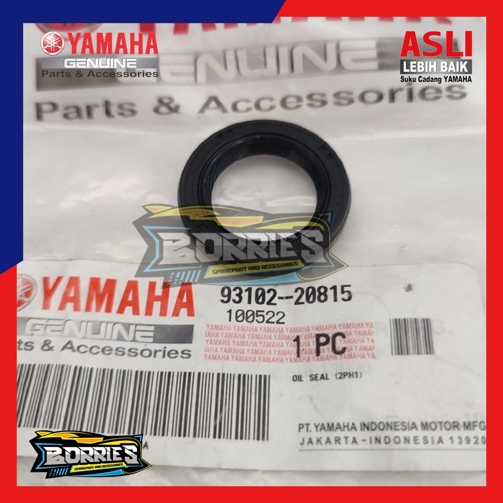 Jual SEAL AS PULY PULI CVT NMAX AEROX 155 LEXI FREEGO ORI YGP 93102 ...