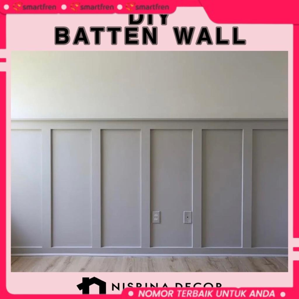 Jual BISA COD BATTEN WALL - Nisrina Decor | Shopee Indonesia