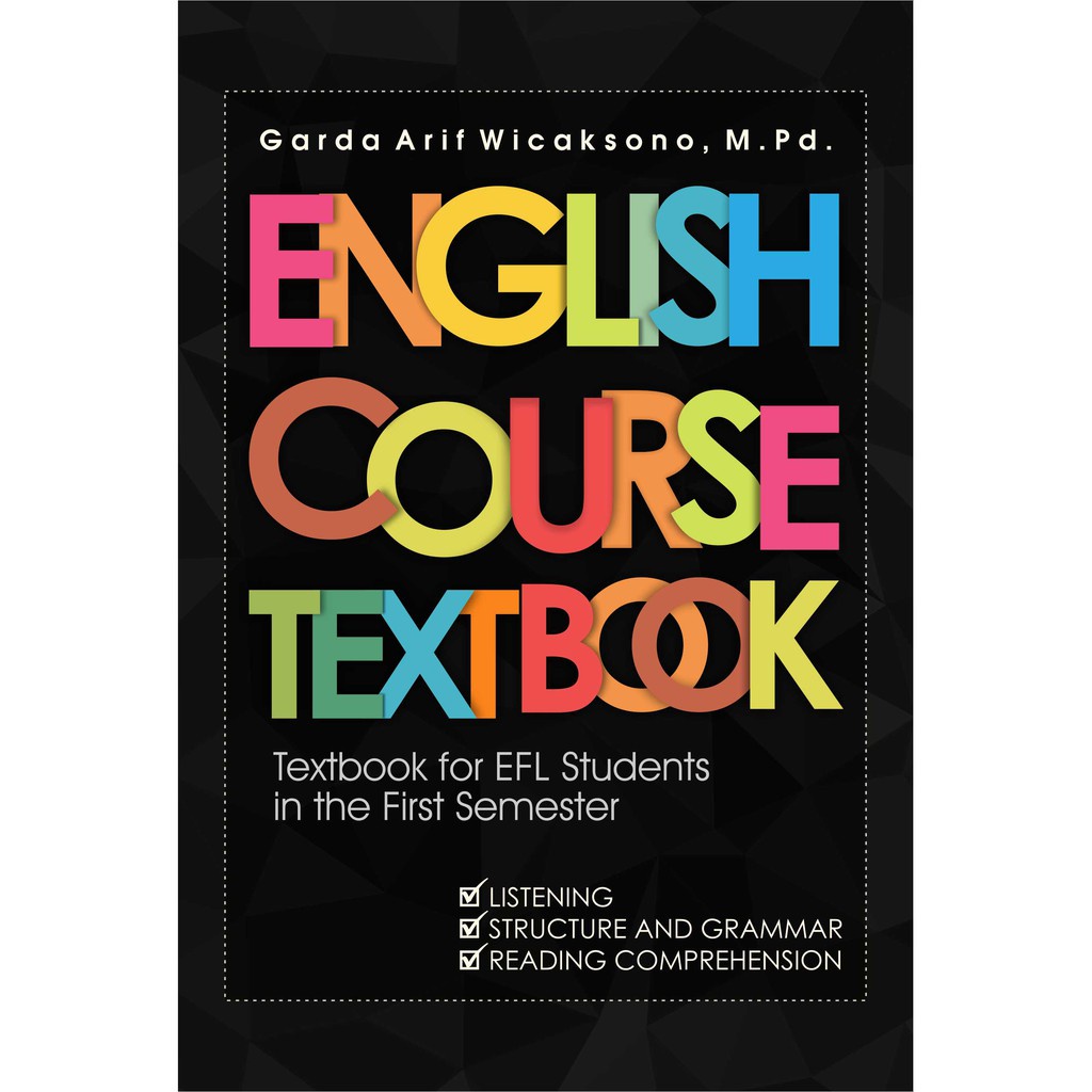 Jual Buku English Course Textbook (Textbook For Efl Students In The ...