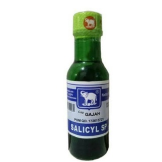 Jual SALICYL SP SPIRITUS CAIR 50ML CAP GAJAH -BOTOL KACA OBAT PANU ...