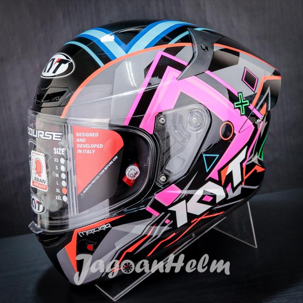 Jual KYT HELM TT COURSE RATTHAPARK PLAY REP | TTCOURSE | Shopee Indonesia