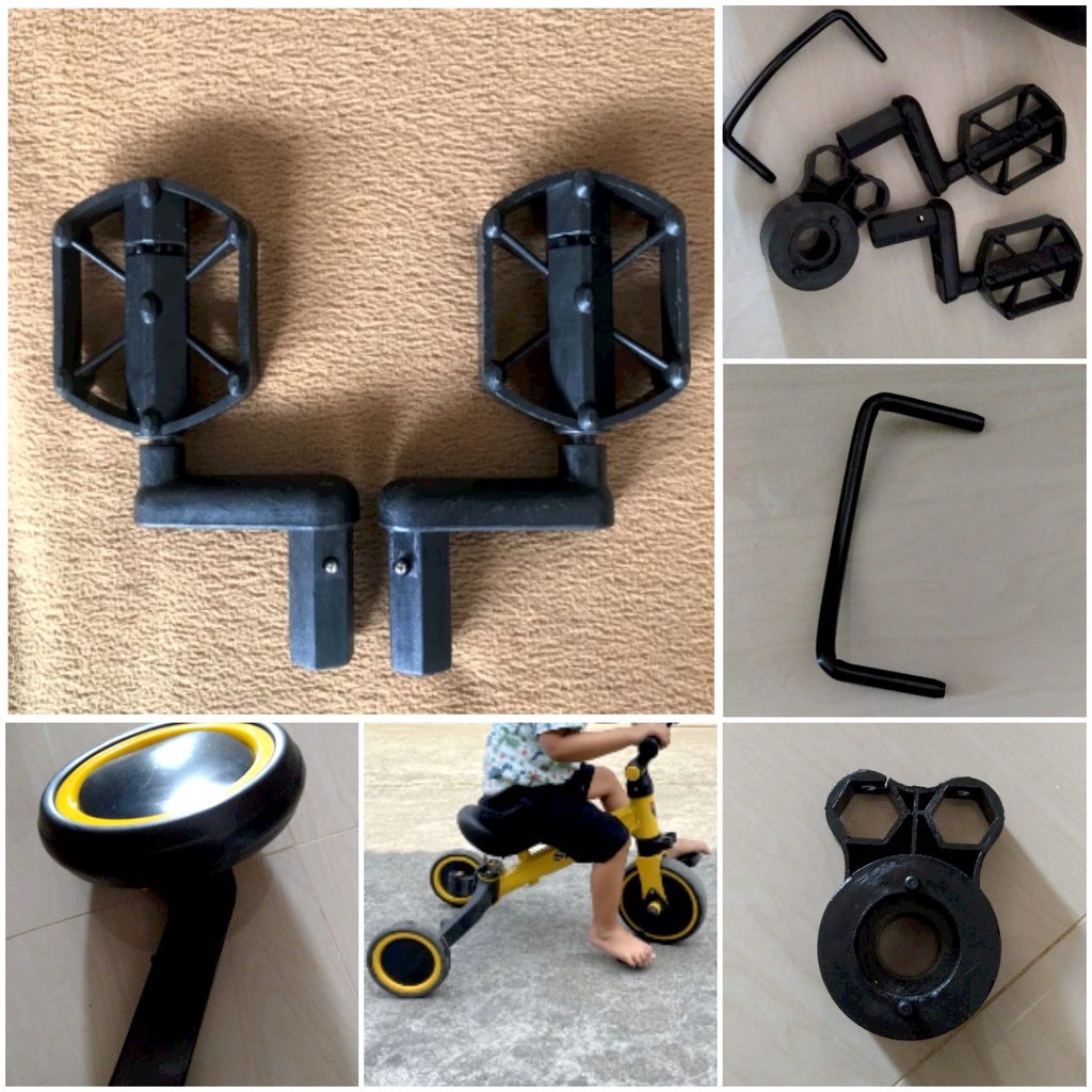 Jual Sparepart Pedal Sepeda Baby Sport Roda 3 Tiga Balance Bike Happy ...