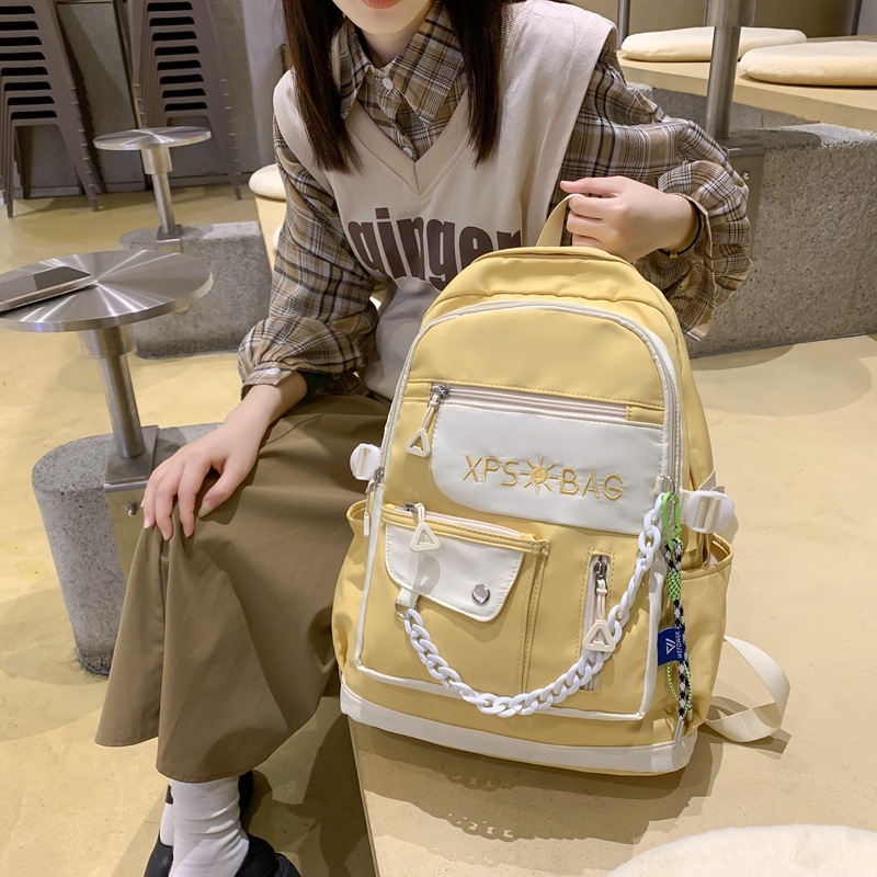 Jual Tas Ransel Wanita Import Premium motif Rantai keren bisa buat ...