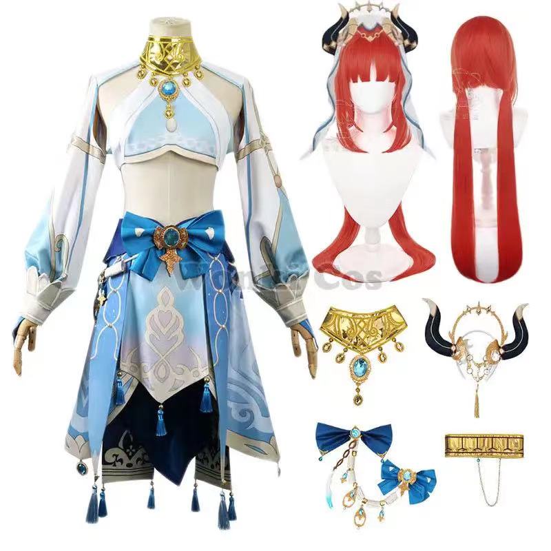 Jual Genshin Impact Nilou Cosplay Costume Women Sexy Halloween Party