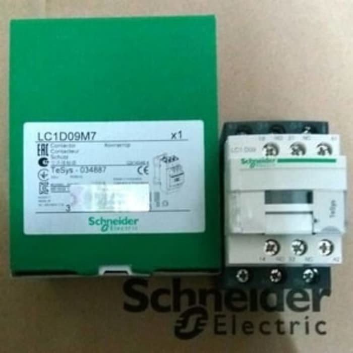 Jual kontaktor / contactor schneider LC1D09M7 / LC1D09 M7 220VAC indo | Shopee Indonesia