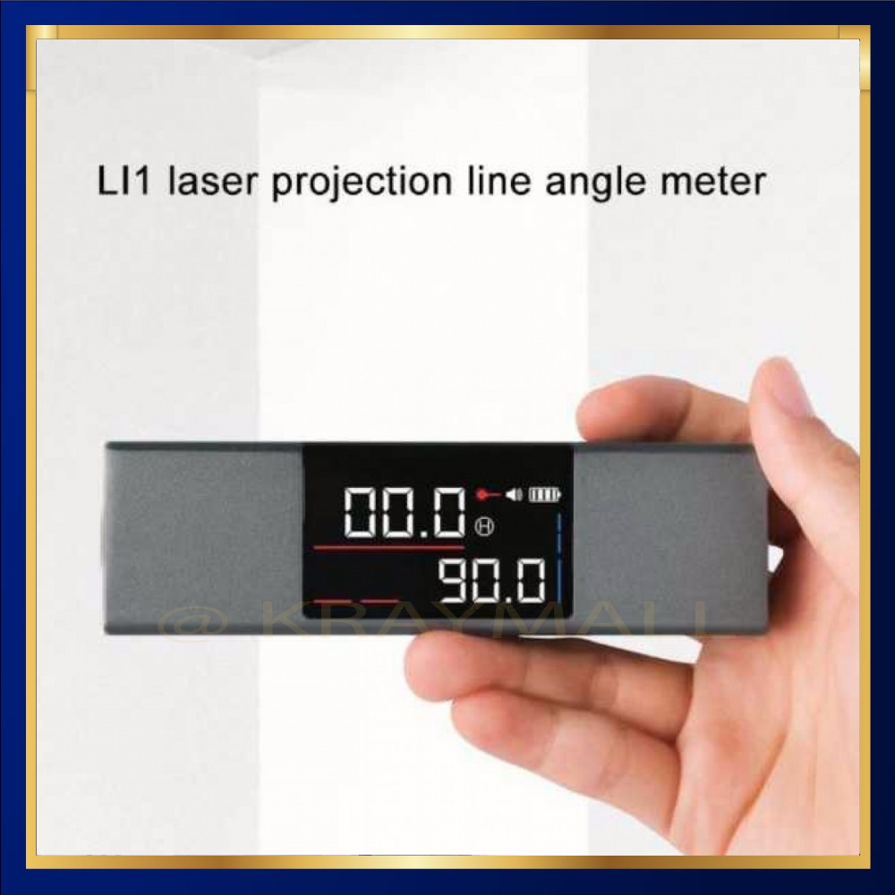 Jual Digital Protractor Inclinometer Laser Level Portable - LI1 ...