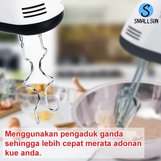 Jual (SS) Hand Mixer Elektrik 7 Speed Alat Pengaduk Otomatis 7 Level ...