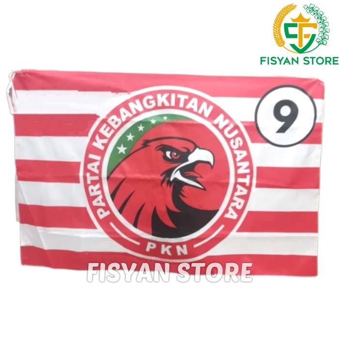 Jual Bendera Partai Kebangkitan Nusantara | Bendera PKN 60 x 90 CM (100 ...