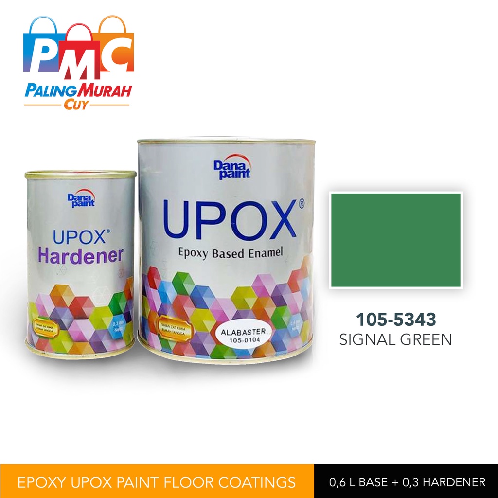 Jual Cat Lantai Epoxy UPOX Dana Paint Floor Coatings - 5343 Signal ...