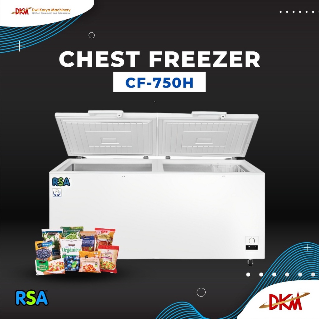 Jual Chest Freezer RSA CF-750H / Freezer Box RSA CF 750H | Shopee Indonesia