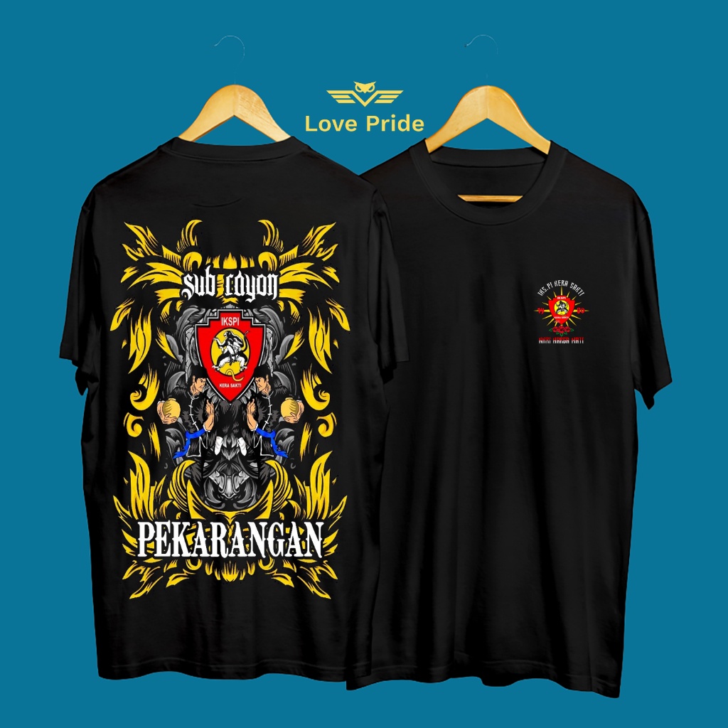 Jual Kaos Tshirt Baju Distro Pencak Silat IKSPI Kera Sakti Sub Layon Pekarangan Premium Terbaru ...