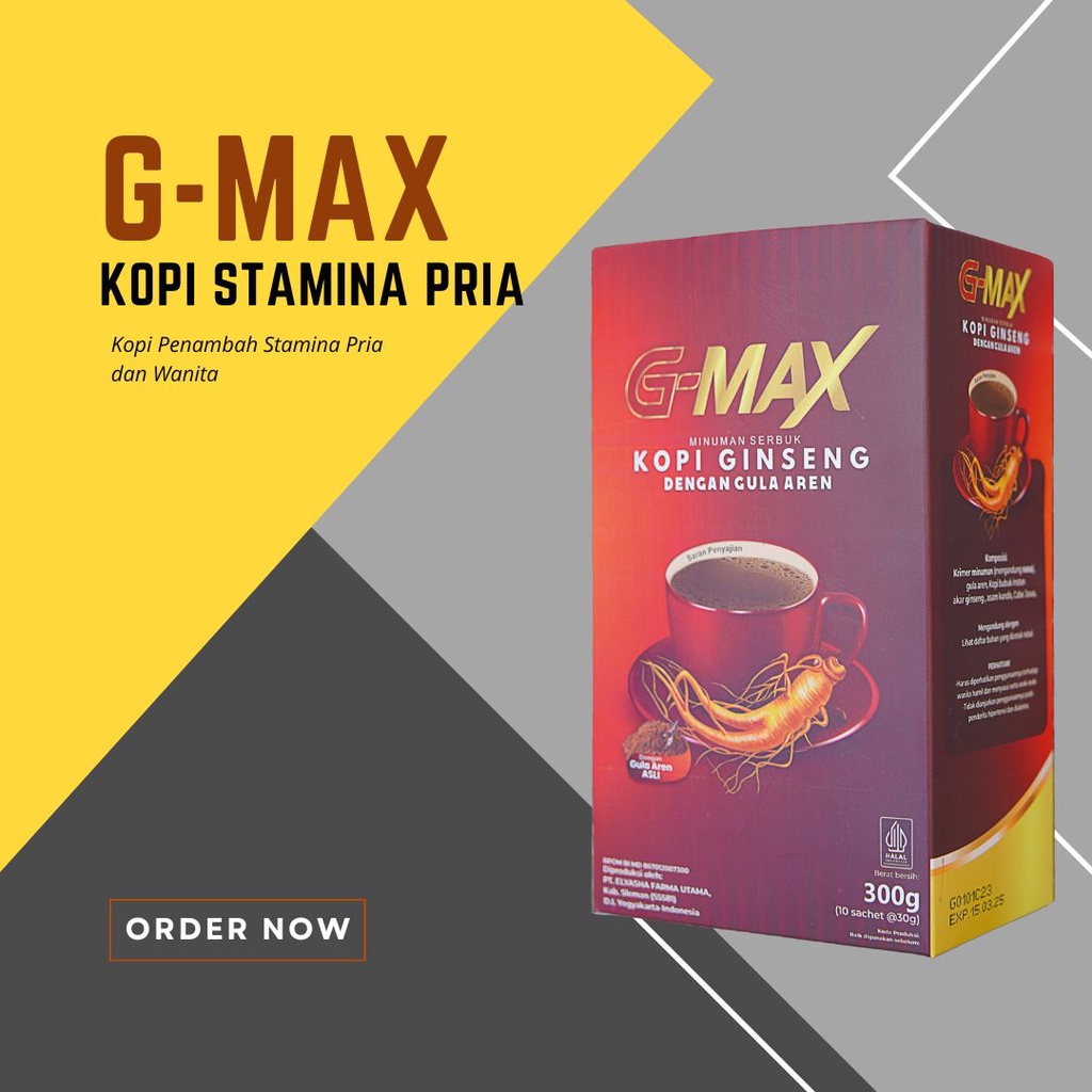Jual Kopi Kuat Stamina Pria Agar Tahan Lama TROY | SLB | MIRACLE | GMAX Pria | Shopee Indonesia