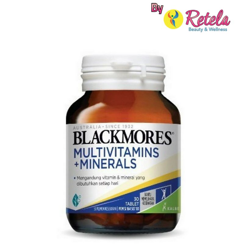 Jual Blackmores Multivitamin+Minerals 1 Botol 30 Tablet | Shopee Indonesia