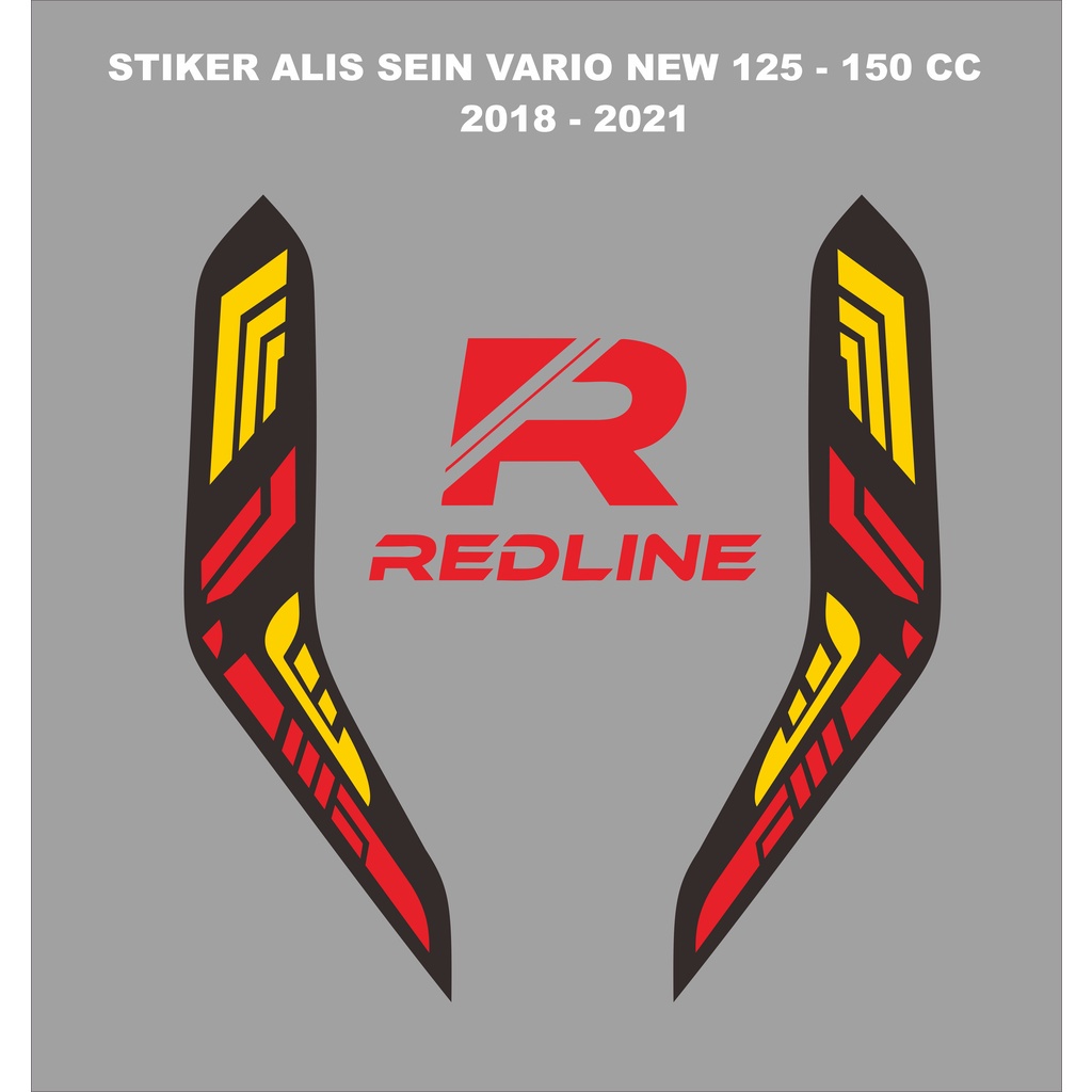 Jual Stiker Alis Sein motor vario new 125 150cc HADIRKAN GAYA BARU PADA ...