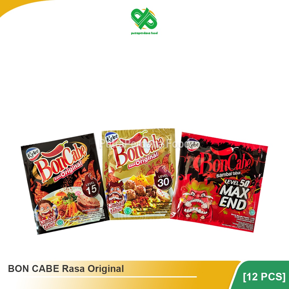 Jual BON CABE Rasa Original (12 Pcs) | Shopee Indonesia