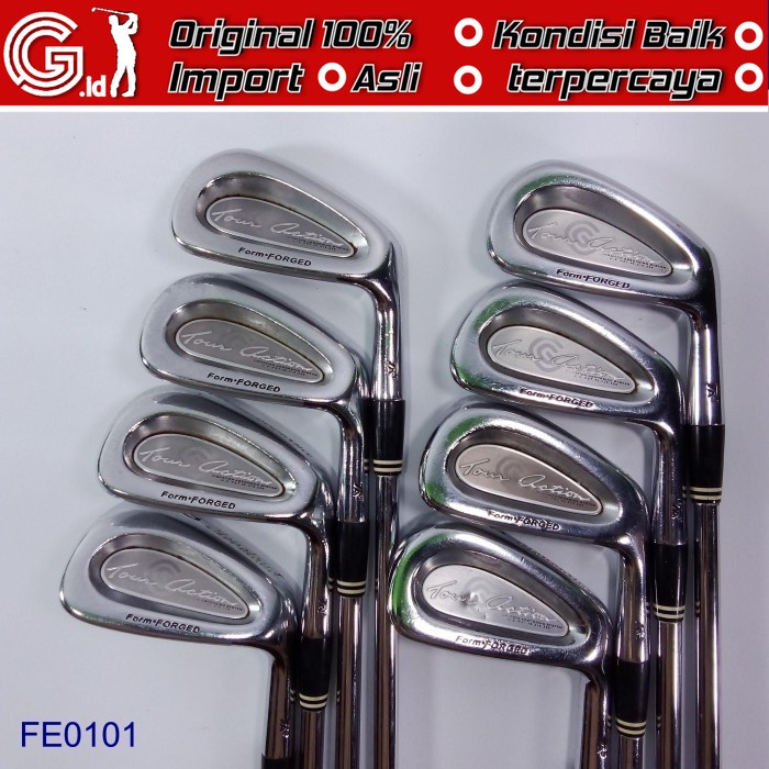 Jual Cleveland Tour Action Iron Set Dinamic Gold R Golf Stick Stik ...