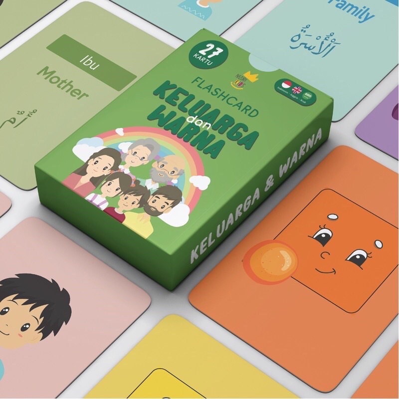 Jual GROSIRJUJUR MAINAN EDUKASI FLASH CARD 3 BAHASA FLASHCARD BELAJAR ...
