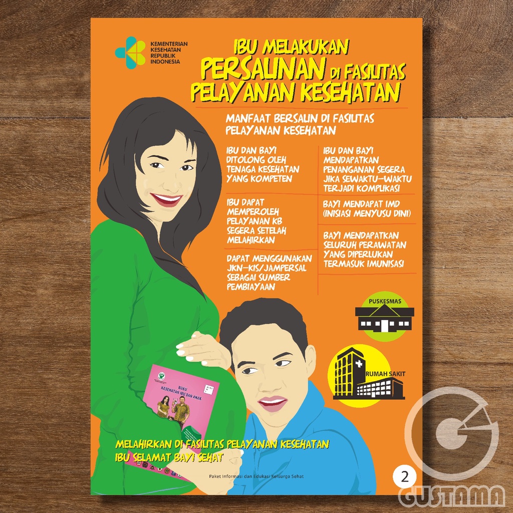 Jual Poster Persalinan di Fasilitas Kesehatan, Poster Wipe and Clean A3 ...