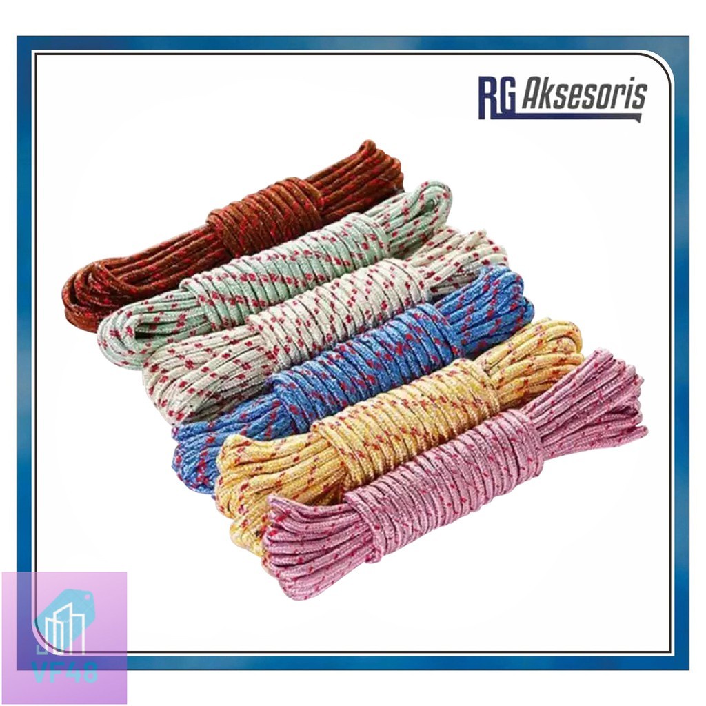 Jual Tali Jemuran NYLON 10m 10 METER / Tali Jemuran Nilon Tambang 10 M ...