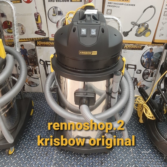 Jual WET/DRY VACUUM CLEANER KRISBOW 60L KW1800308 ORIGINAL Best ...