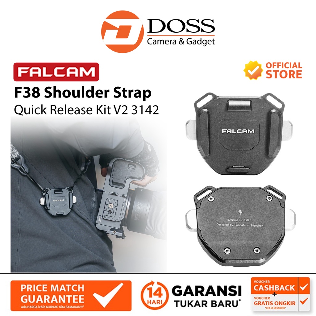 Jual Falcam F38 Shoulder Strap Quick Release Kit V2 3142 | Shopee Indonesia