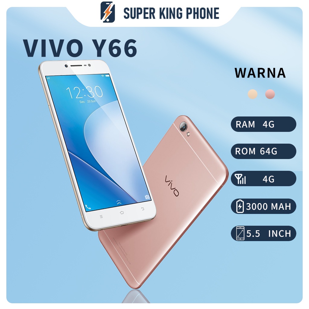 Jual VIVO Y66 RAM 4+64GB 4GLTE termurah new | Shopee Indonesia