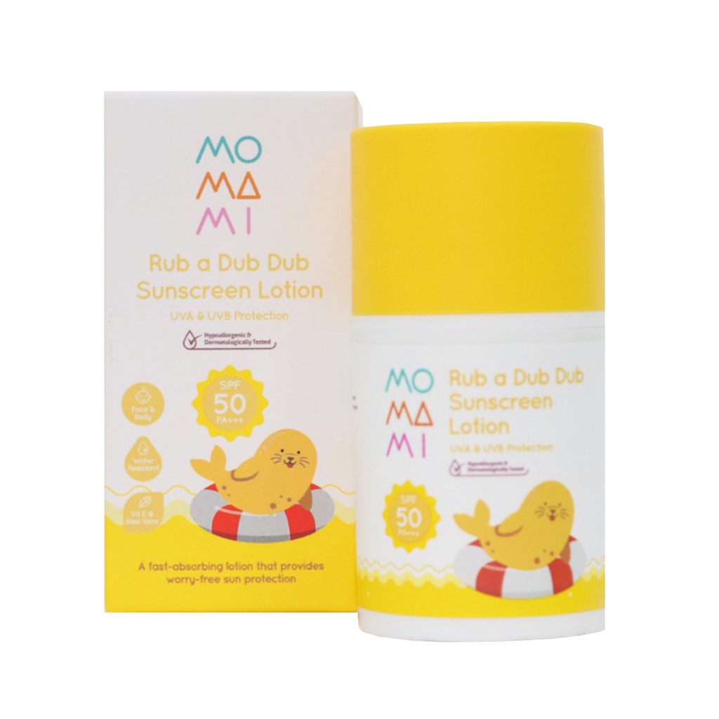 Jual Momami SunBlok Anak Sun Lotion 50ml | Shopee Indonesia