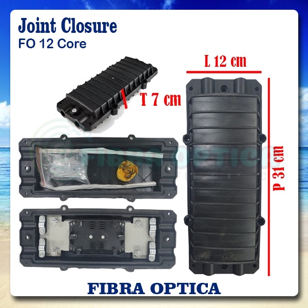 Jual Joint Closure 12 Core | Joint Closure FO 12 Core FTTH Fiber Optic ...
