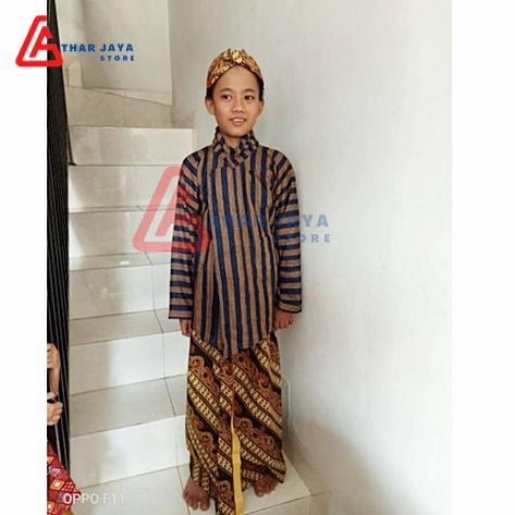 Jual Lurik PROMO U81 BAJU ADAT ANAK//SURJAN LURIK ANAK// BAJU ADAT JAWA / Baju Adat Nusantara ...