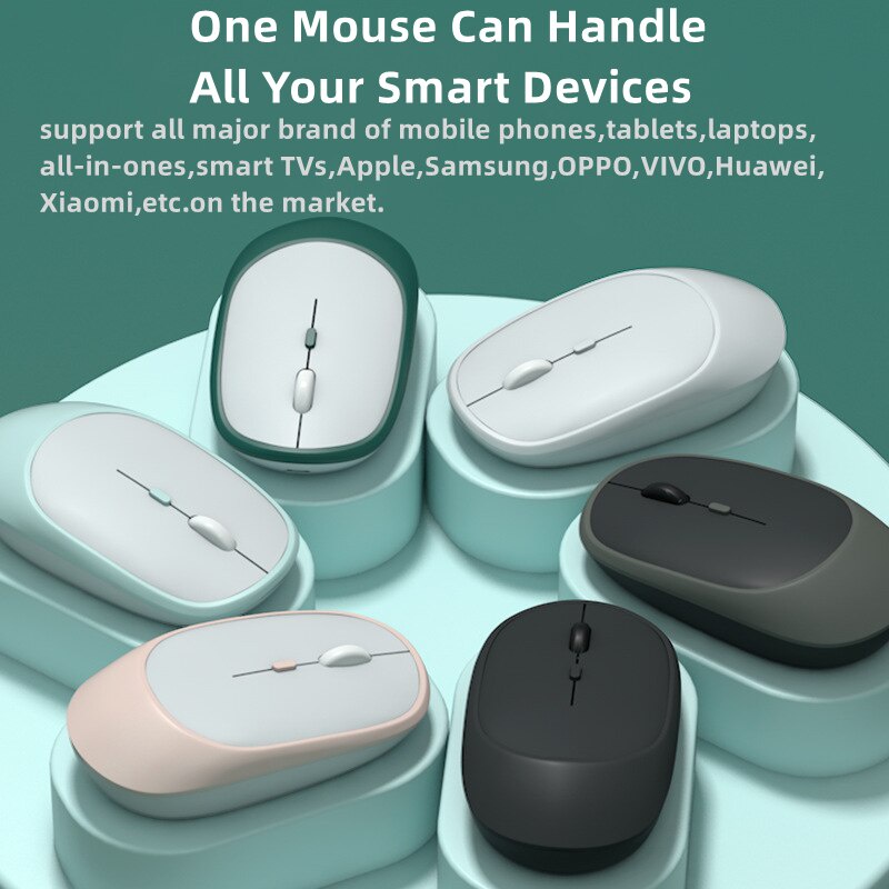 Jual Mouse Bluetooth Wireless Silent Senyap Ultra Tipis Portable ...