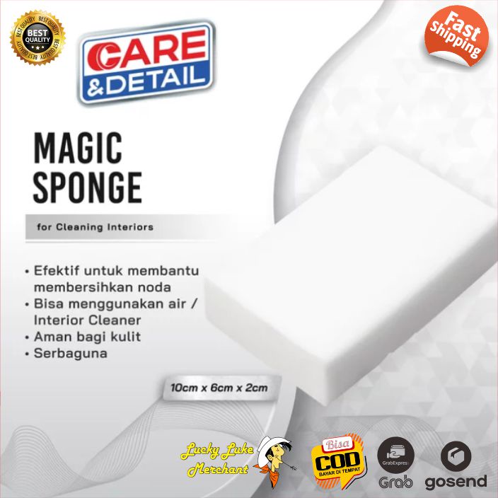 Jual Magic Sponge Spons Ajaib Pembersih Serbaguna Cat Mobil Interior ...
