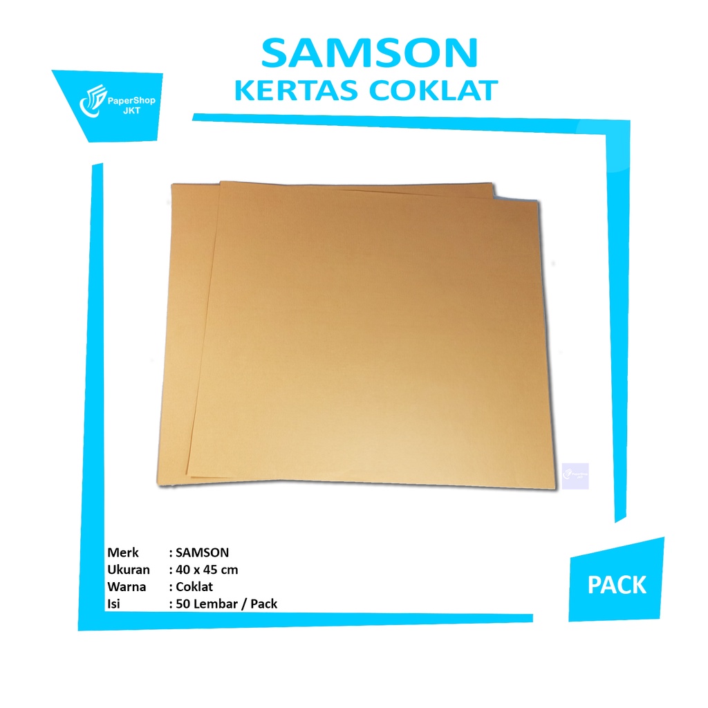Jual SAMSON - Kertas Samson Ukuran 40 x 45cm - Pack | Shopee Indonesia
