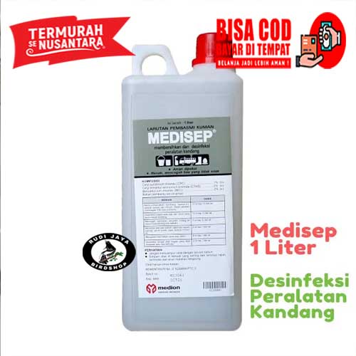 Jual MEDISEP 1 LITER MEDION ANTISEPTIK SANITISER ANTI KUMAN DISINFEKTAN MENCEGAH PENYAKIT VIRUS ...