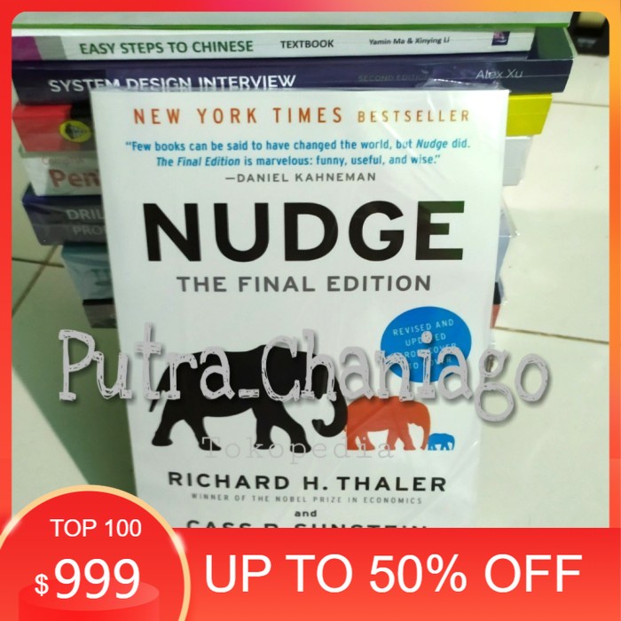 Jual Buku Baru Nudge The Final Edition by Richard H. Thaler | Shopee Indonesia