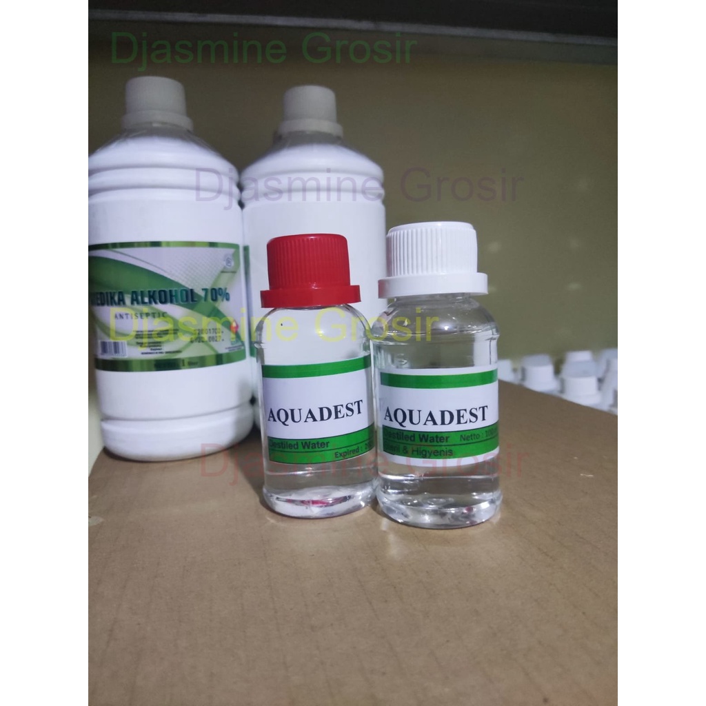 Jual Cairan P3k Aquades 100ml Aquadest 100 Ml | Shopee Indonesia