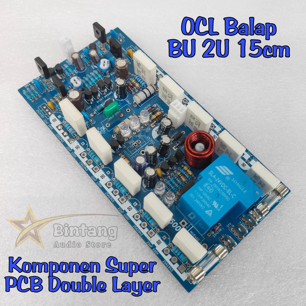 Jual Kit Driver Power OCL BALAP Built Up 2U 15 CM PCB Dobel Layer ...