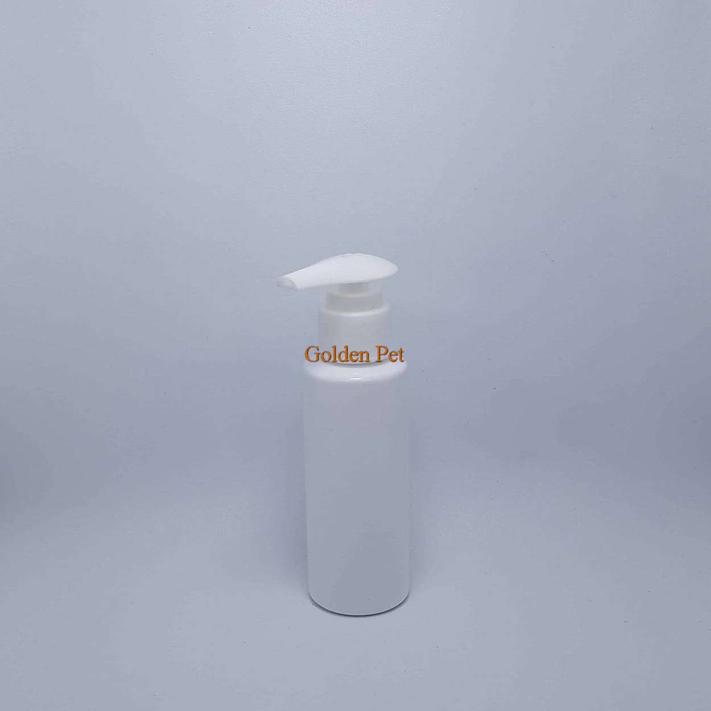 Jual Botol Pet 100 Ml Rf Pendek Putih Pump Lotion Bulat / Botol Plastik / Botol Kosmetik Rf ...