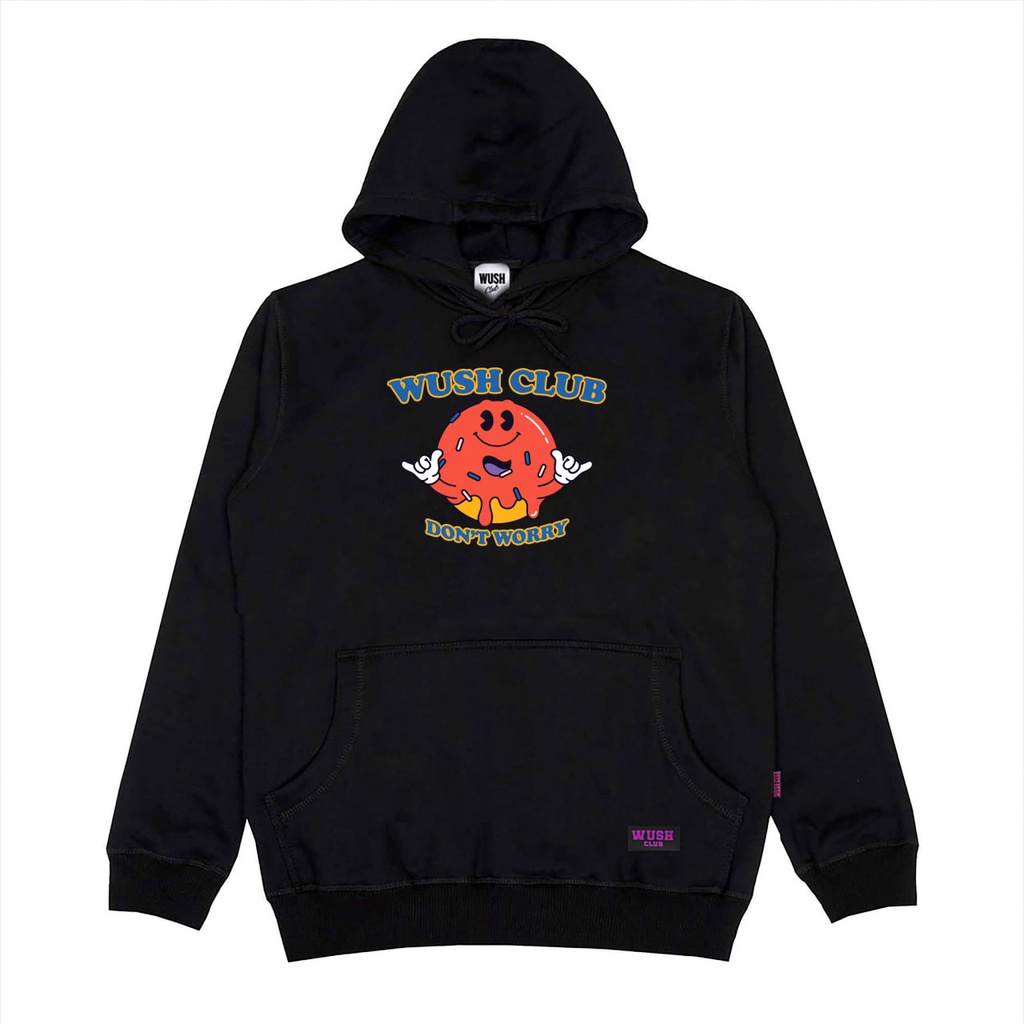 Jual Jaket Hoodie Distro Pria Wanita Streetwear Wush Club Worry ...