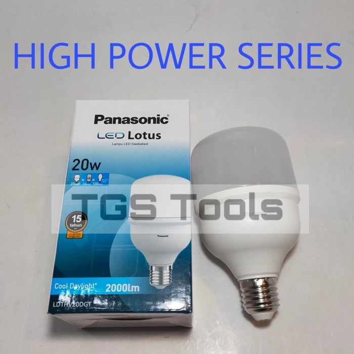 Jual PANASONIC BOHLAM BESAR - Lampu LED High Power Light Bulb 20 Watt ...