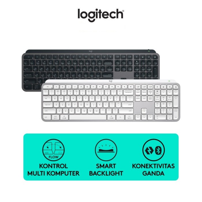 Jual Keyboard Logitech MX Keys S Wireless Bluetooth Smart Backlight ...