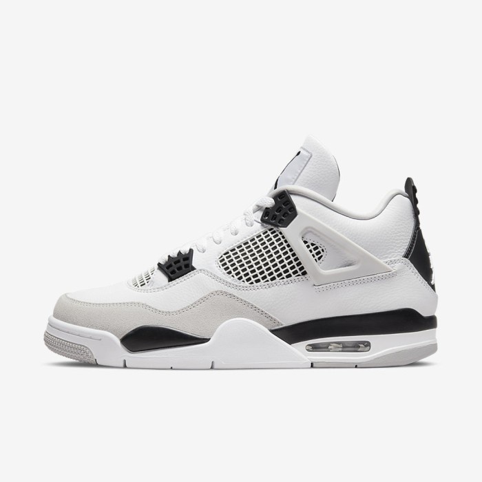 Jual Air Jordan 4 Retro Military Black DH6927-111 | Shopee Indonesia