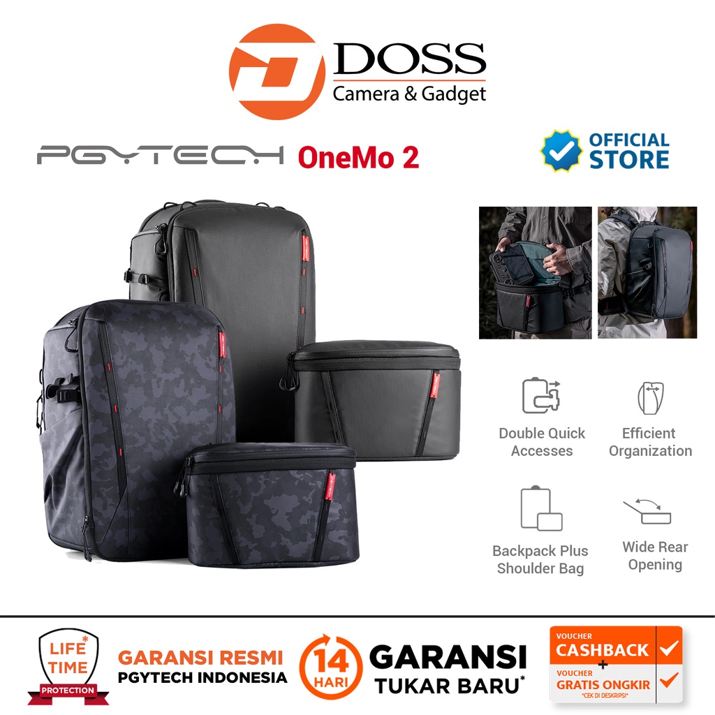 Jual PGYTECH OneMo 2 Backpack 25L Pgytech Bakcpack 25L | Shopee Indonesia