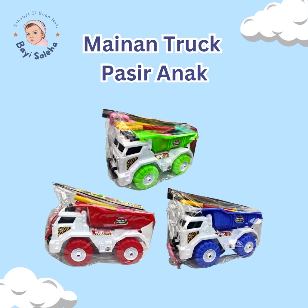 Jual [BS] Mobil Truck Pasir Anak / Mobil Truk / Mainan Truk Pasir ...