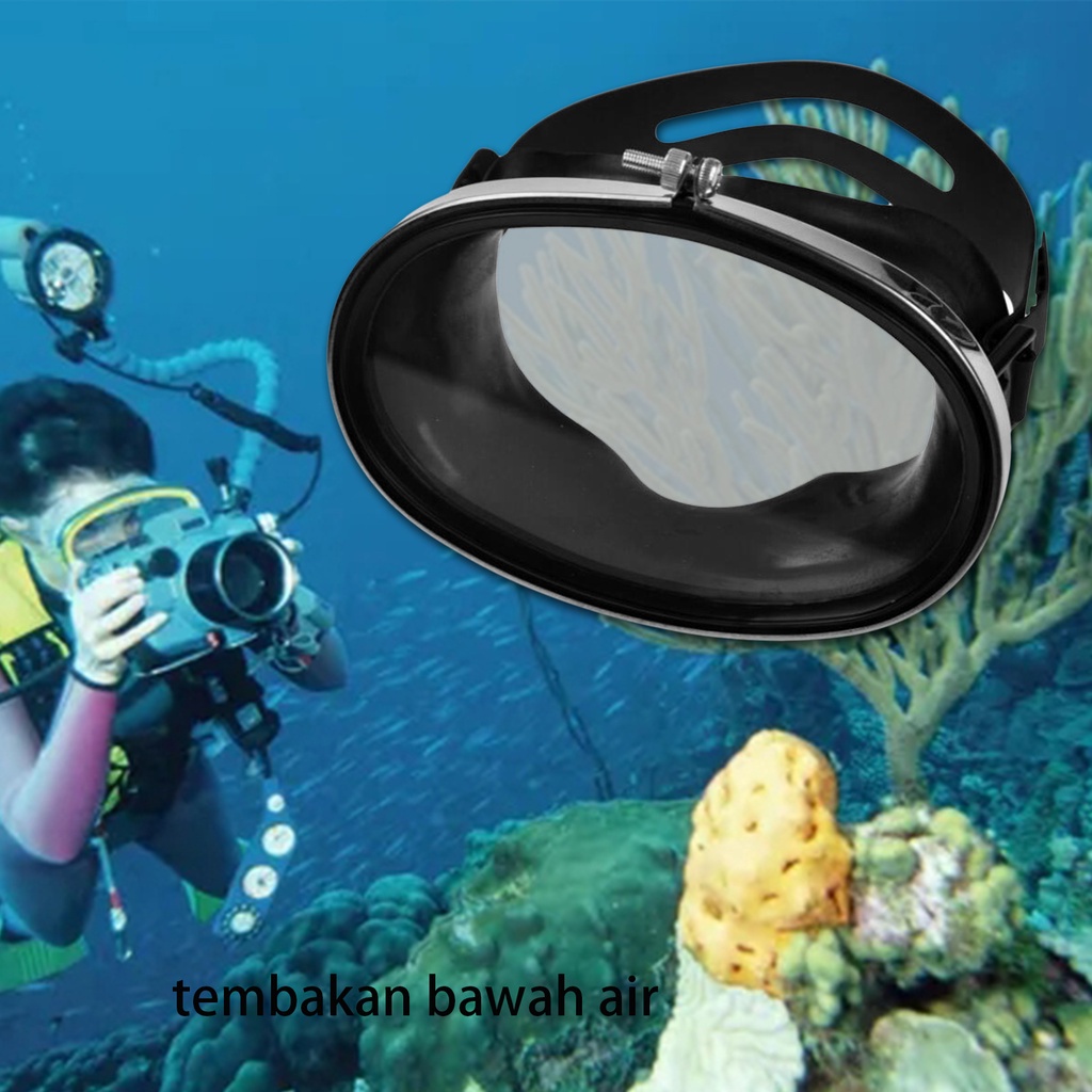 Jual Masker Selam Oval, Kacamata Renang Skuba Lensa Jernih Anti Bocor ...
