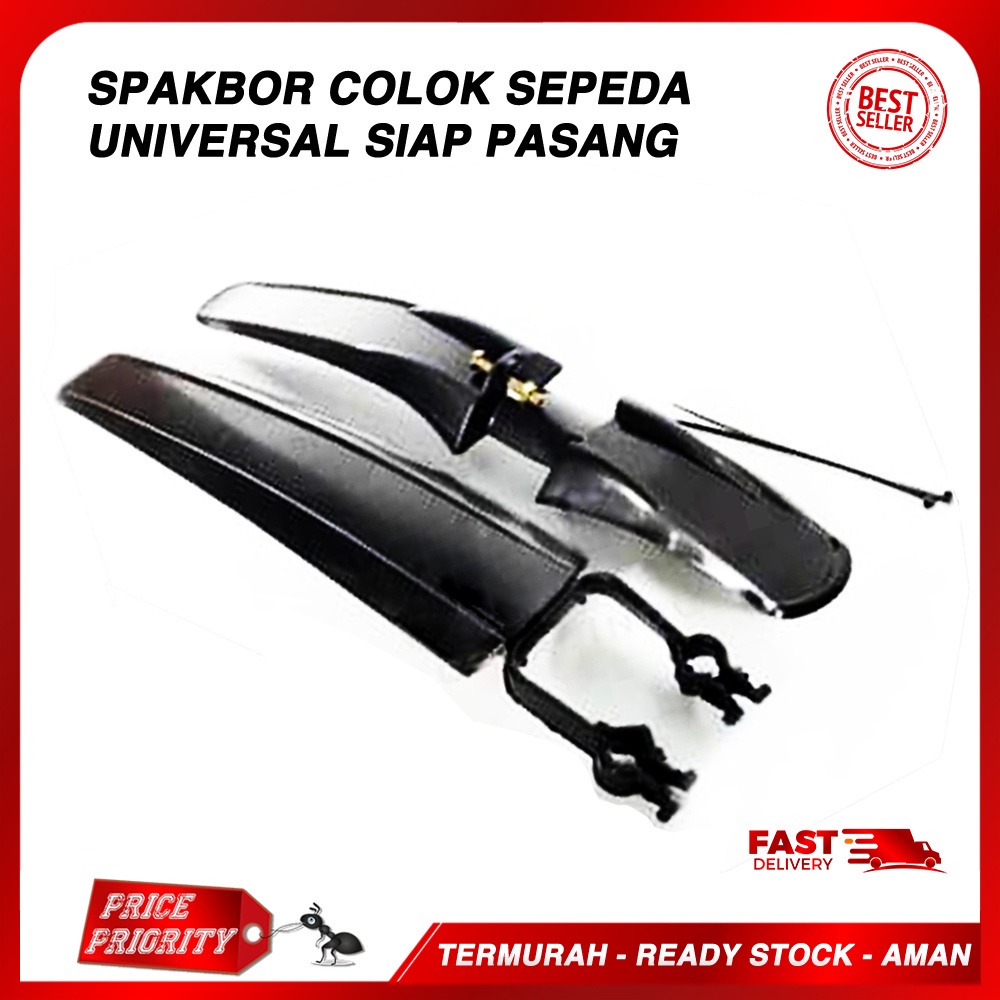 Jual Spakbor Sepeda MTB, Lipat, Pixie, Balap DEPAN BELAKANG Colok ...