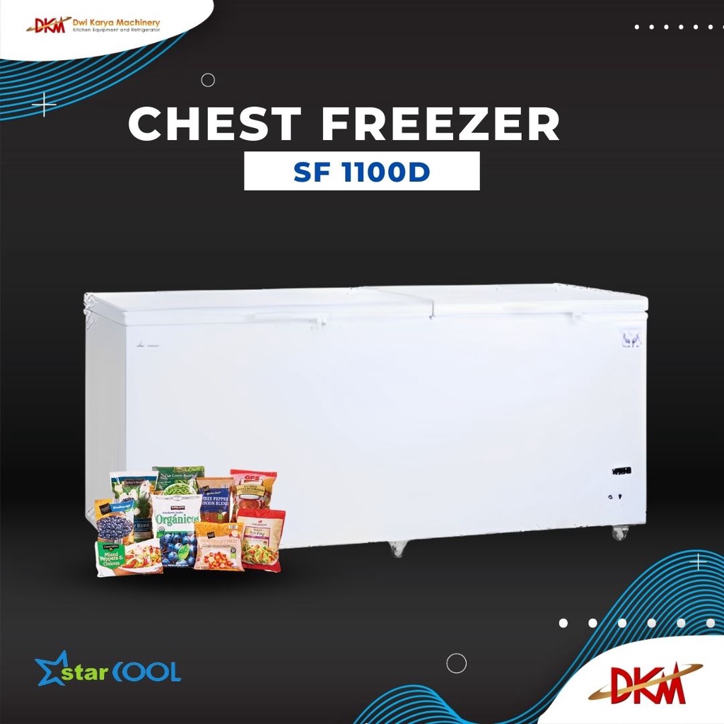 Jual STARCOOL Chest Freezer 1100 Liter SF-1100D / SF 1100D Frizer Box | Shopee Indonesia