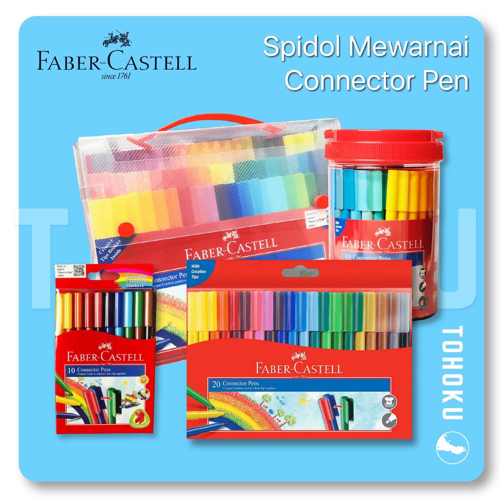 Jual Set Connector Pen Faber Castell | Shopee Indonesia
