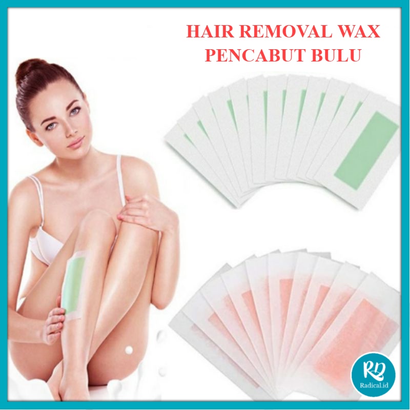 Jual RD Paper Waxing / Hair Removal Strip PaperWax Pencabut Bulu dari ...